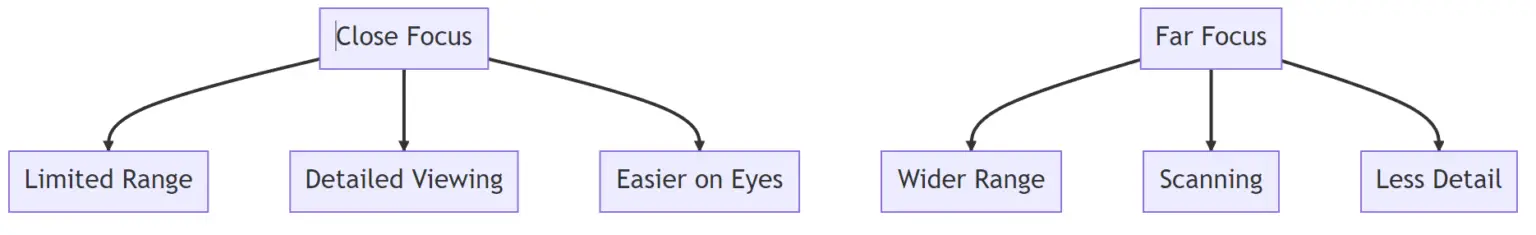 Close Focus vs. Far Focus: What's Relevant for Long Distances ...